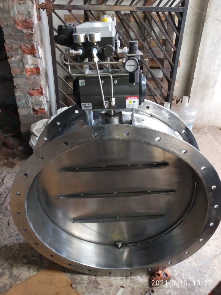 Butterfly Damper Manual Operated – Omega Valve MFG. Co.